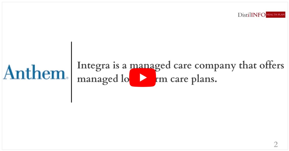 Anthem Announces Finalization of Integra Managed Care Acquisition ...