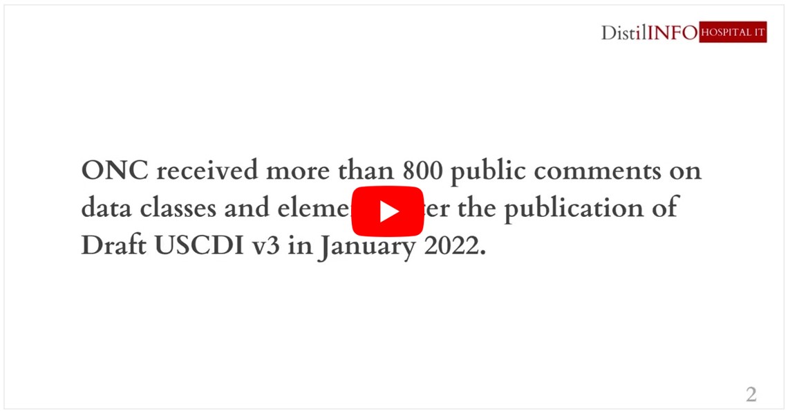 ONC Releases United States Core Data for Interoperability Version 3